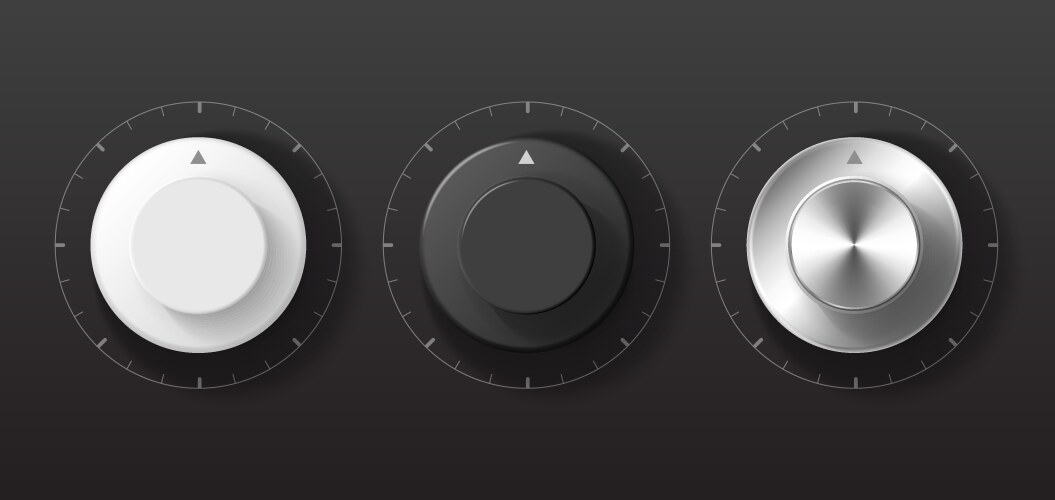 Analog Dial Knob Vector Images (over 560)