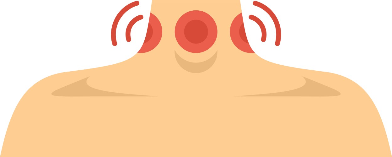 Tonsillitis spray icon simple tonsil mouth Vector Image