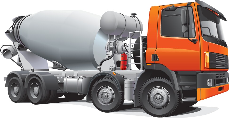 Ready Mix Concrete Vector Images (19)
