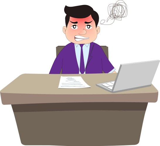 Cartoon Grumpy Boss Vector Images (over 120)