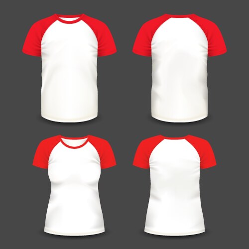 Raglan T-Shirt Template Vector Images (over 760)