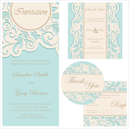Free Wedding Invitation Vector Images (over 24,000)
