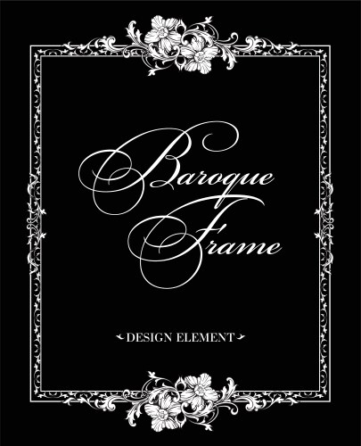 Baroque Ornamental Frame Vector Images (over 43,000)
