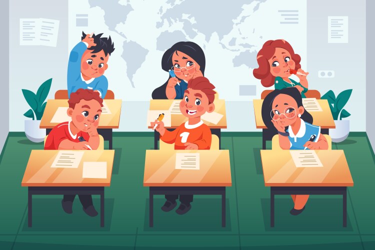 Classroom Cartoon Vector Images (over 37,000)