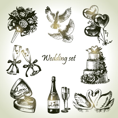 Wedding invitation Royalty Free Vector Image - VectorStock