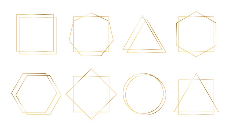 Simple Geometric Border Vector Images (over 30,000)