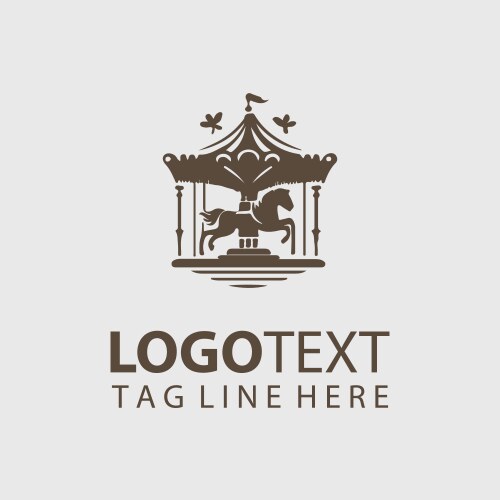 Carousel logo Royalty Free Vector Image - VectorStock