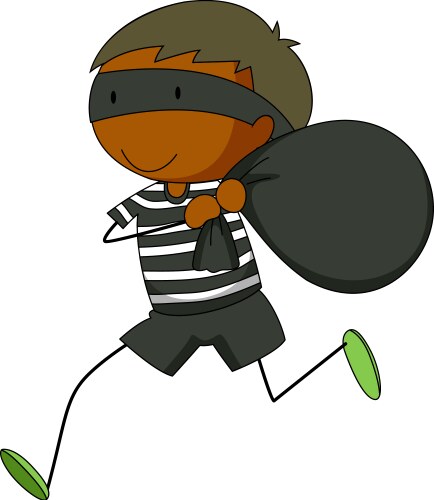 Robbery Royalty Free Vector Image - VectorStock