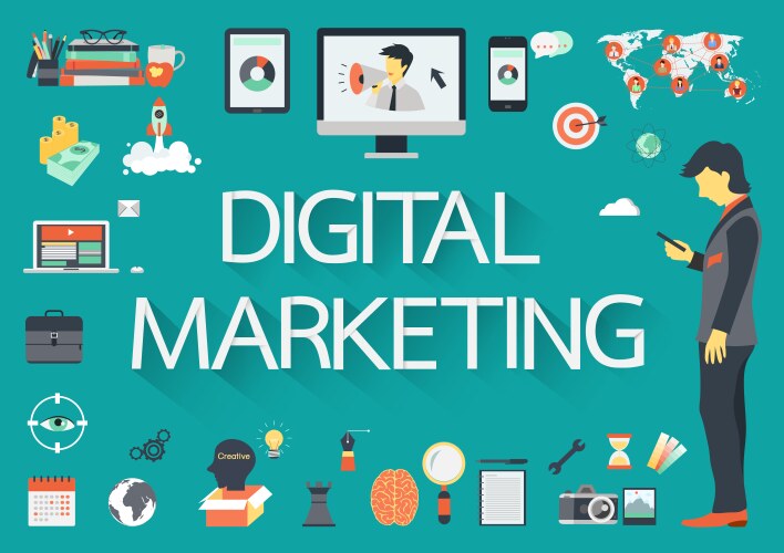 Digital Marketing Vector Images (over 460,000)