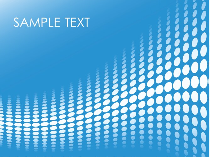 Blue abstract background with halftone Royalty Free Vector