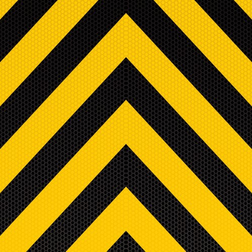 Traditional warning stripe Royalty Free Vector Image