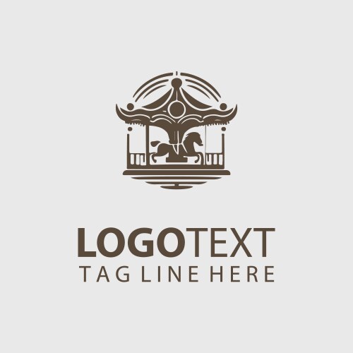 Carousel logo Royalty Free Vector Image - VectorStock