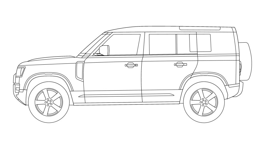 Land Rover Vector Land Rover Vector Art & Graphics | Freevector.com