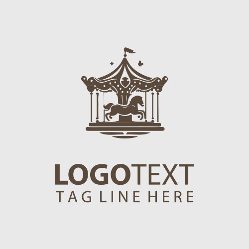 Carousel logo Royalty Free Vector Image - VectorStock