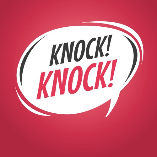 Knock Cartoon Vector Images (over 2,400)