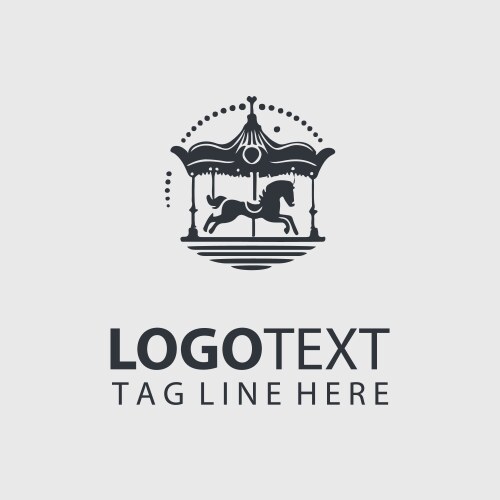 Carousel logo Royalty Free Vector Image - VectorStock