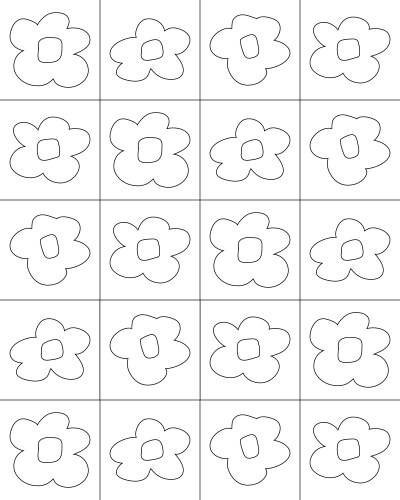 Coloring page outline drawing for book Royalty Free Vector