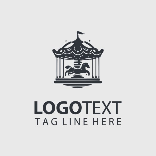 Carousel logo Royalty Free Vector Image - VectorStock