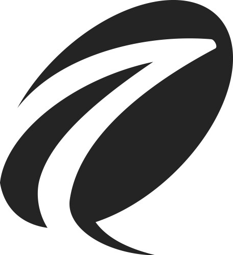 Movement logo template isolated brand identity Vector Image