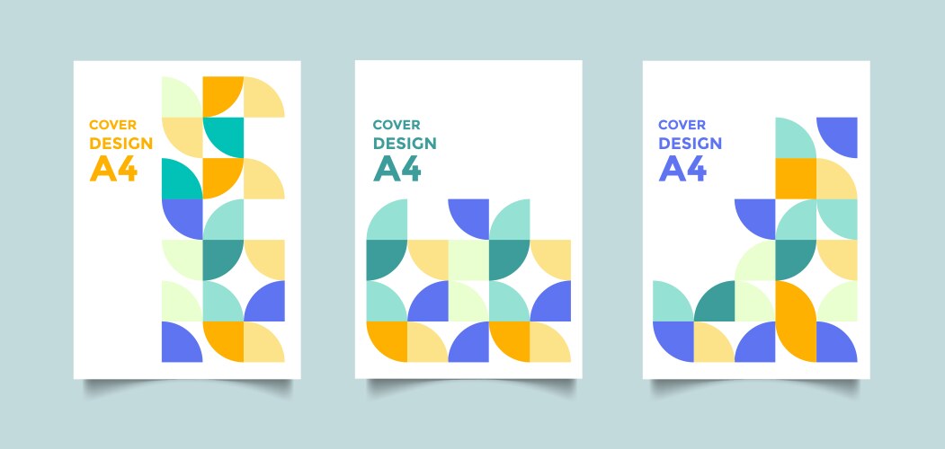 Simple geometric 2d shapes school geometry Vector Image