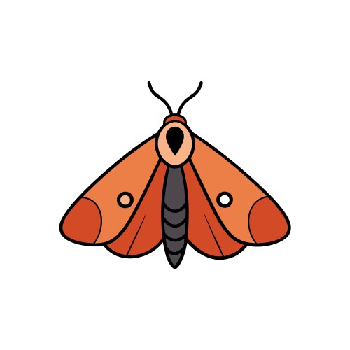 Moth Cartoon Vector Images (over 5,800)
