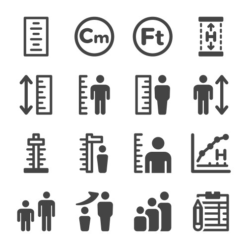 Height Scale Vector Images (over 4,500)