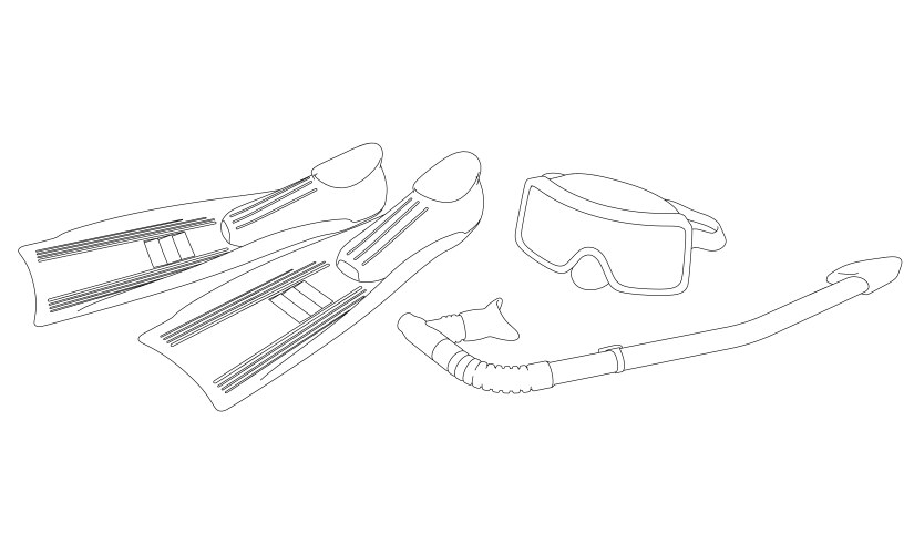 Scuba Diver Outline Vector Images (over 7,200)