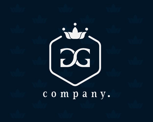 Letter mb logo monogram emblem style with crown – Royalty-Free Vector ...