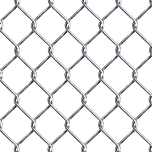 Chain fence Royalty Free Vector Image - VectorStock