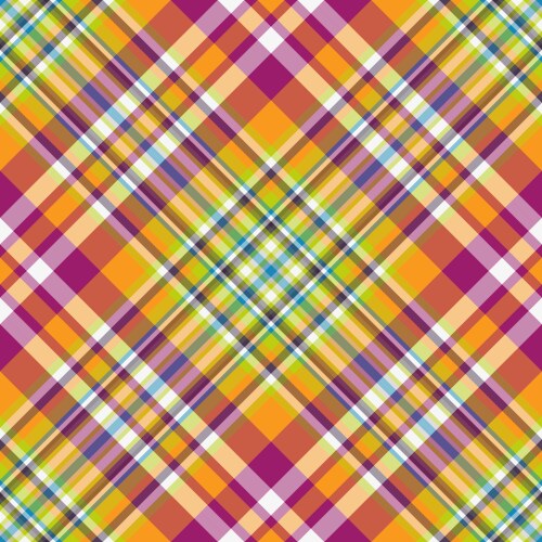 Seamless rainbow checkered pattern Royalty Free Vector Image