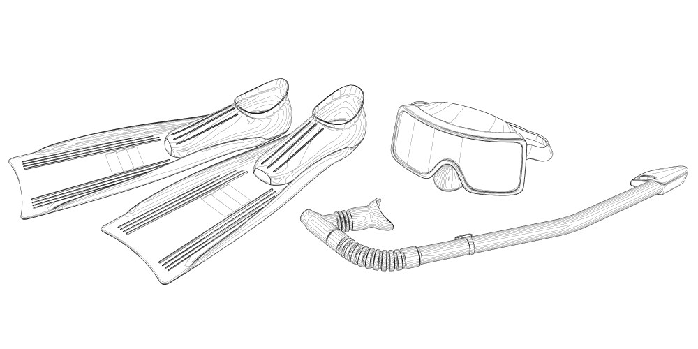 Scuba Diver Outline Vector Images (over 7,200)