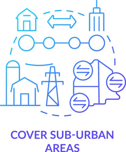 Rural areas concept icon Royalty Free Vector Image