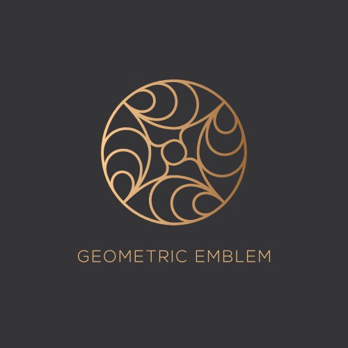 Geometric ornament Royalty Free Vector Image - VectorStock