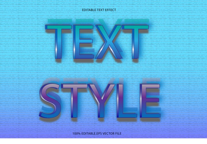 Bike editable text effect 3d emboss style Vector Image