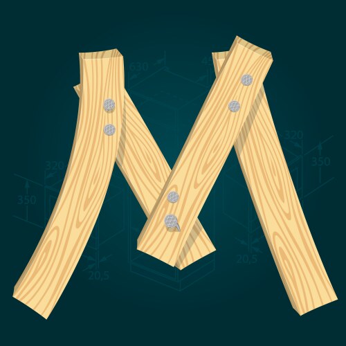 Stylized M Vector Images (over 190)