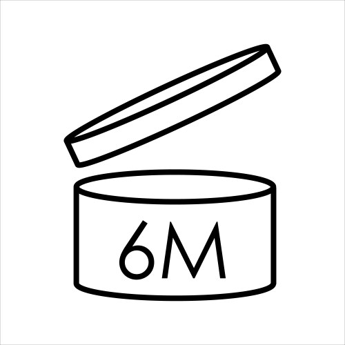 Period after opening symbol Royalty Free Vector Image