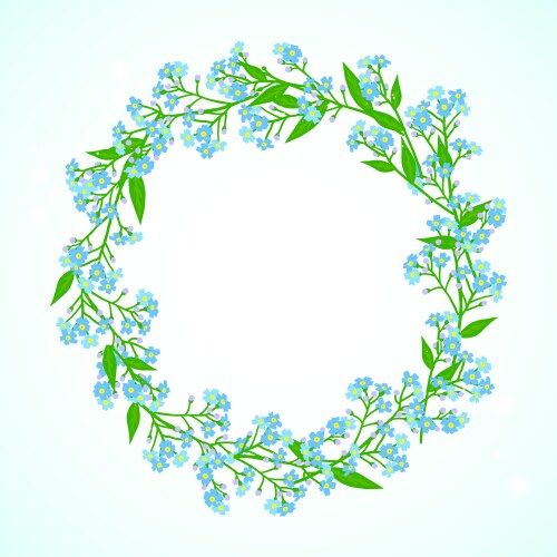 Forget Me not Vector Images (over 2,300)