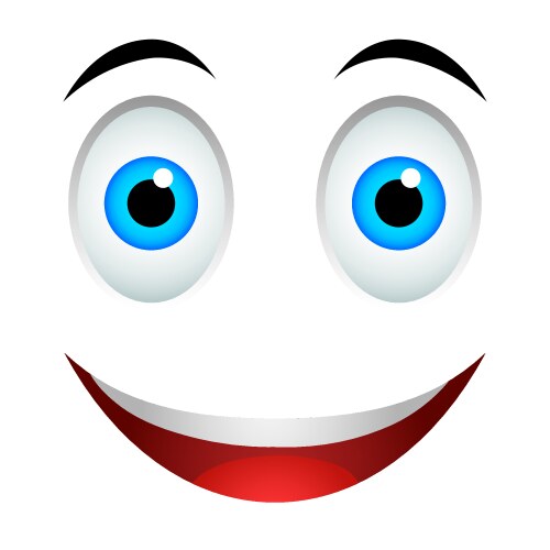 Smiling emoticon in sunglasses icon cartoon style Vector Image