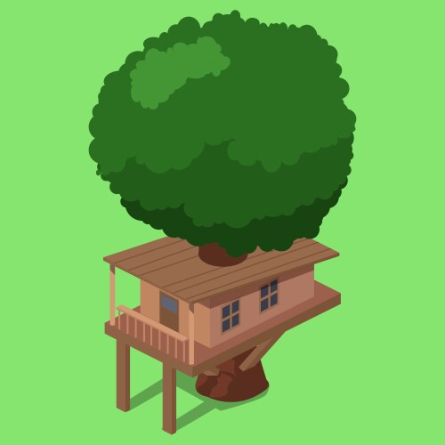 Isometric Cartoon House Vector Images (over 10,000)