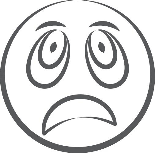 Scared Emoticon Vector Images (over 9,000)