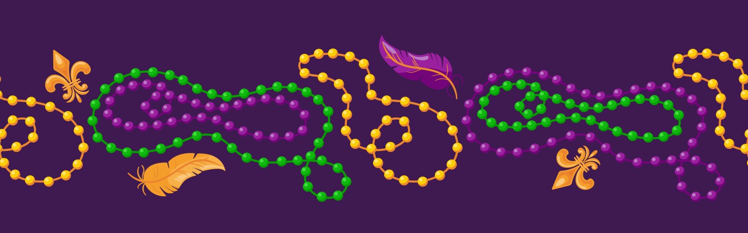Mardi gras border Vector Images & Graphics for Commercial Use | VectorStock