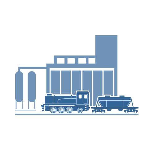 Old steam train Royalty Free Vector Image - VectorStock