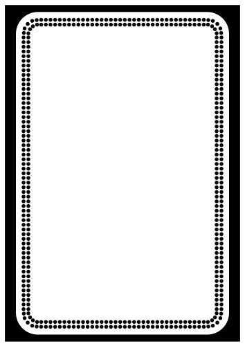 Page border a4 design for project Royalty Free Vector Image