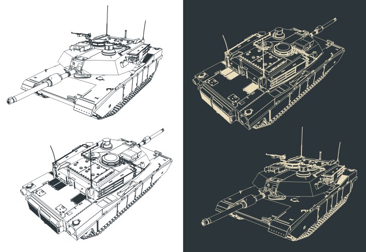 Abrams Tank Vector Images (over 150)