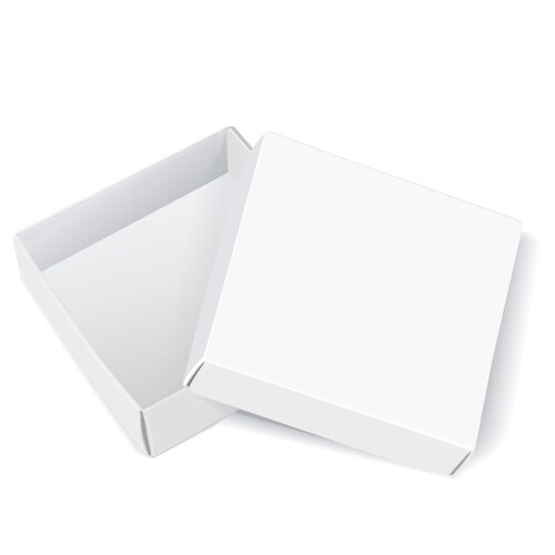 Open empty blank box Royalty Free Vector Image Open empty blank box Royalty Free Vector Image