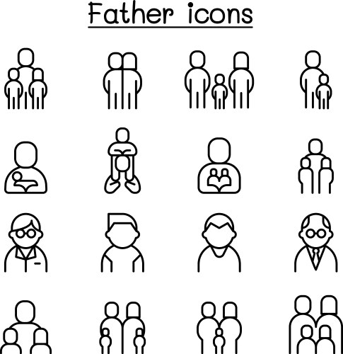 Father Outline Vector Images (over 12,000)