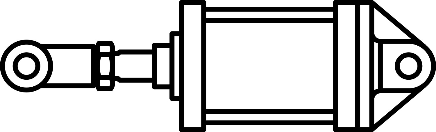 Cylinder pneumatic hydraulic Vector Images & Graphics for Commercial ...