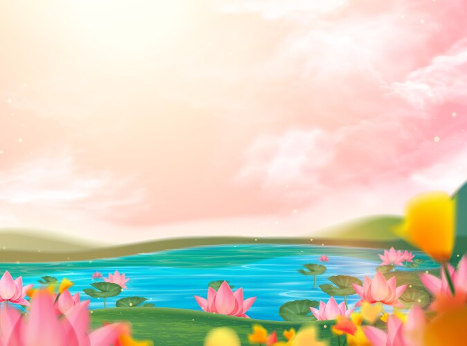 Lotus Pond Vector Images (over 2,500)