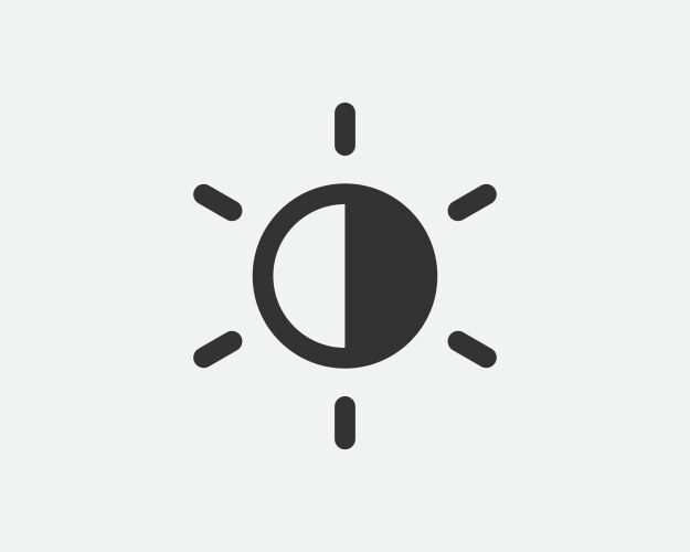 Light dimmer icon line trendy design electricity Vector Image