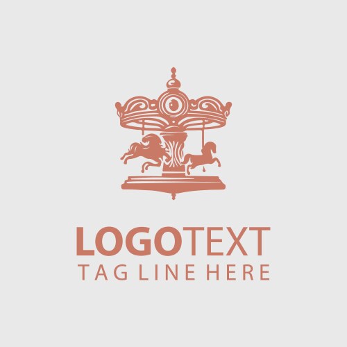 Carousel logo Royalty Free Vector Image - VectorStock